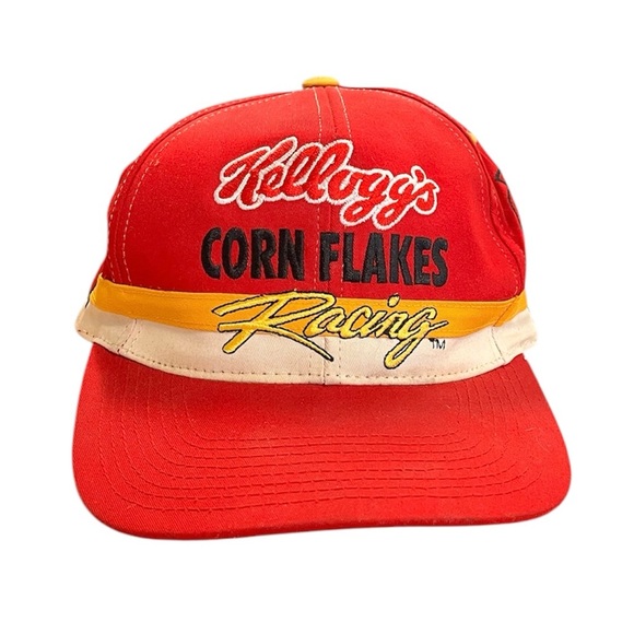 Accessories | Vintage Nascar Snapback Hat Cap Kelloggs Corn Flakes ...